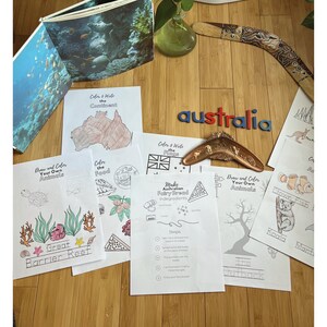 BUNDLE DIGITAL DOWNLOAD: Montessori Cultural Study Coloring and ...