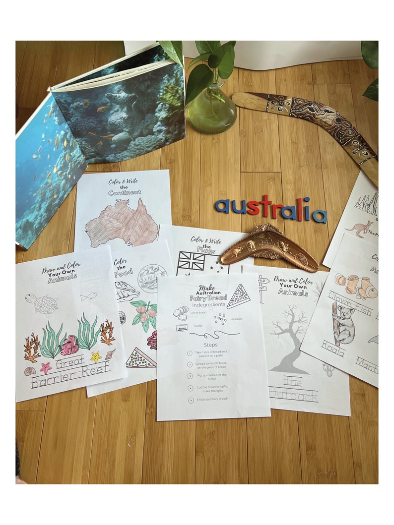 BUNDLE DIGITAL DOWNLOAD: Montessori Cultural Study Coloring and ...
