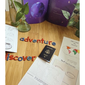 ANTARCTICA DIGITAL DOWNLOAD: Montessori Cultural Study Coloring and ...
