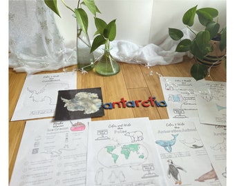 NORTH AMERICA DIGITAL Download: Montessori Cultural Study Coloring and ...