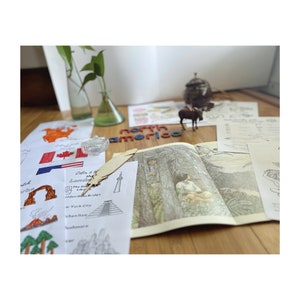 NORTH AMERICA DIGITAL Download: Montessori Cultural Study Coloring and ...