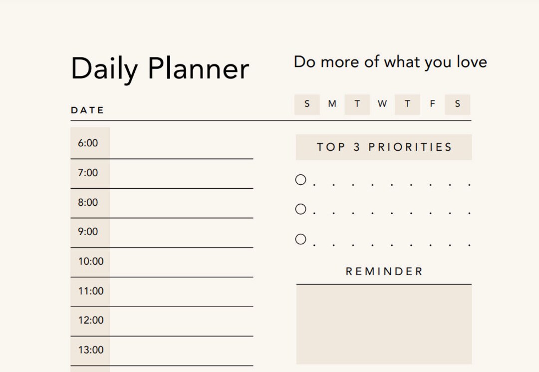 ADHD Printable Digital Planner and ADHD Task Tracker - Etsy