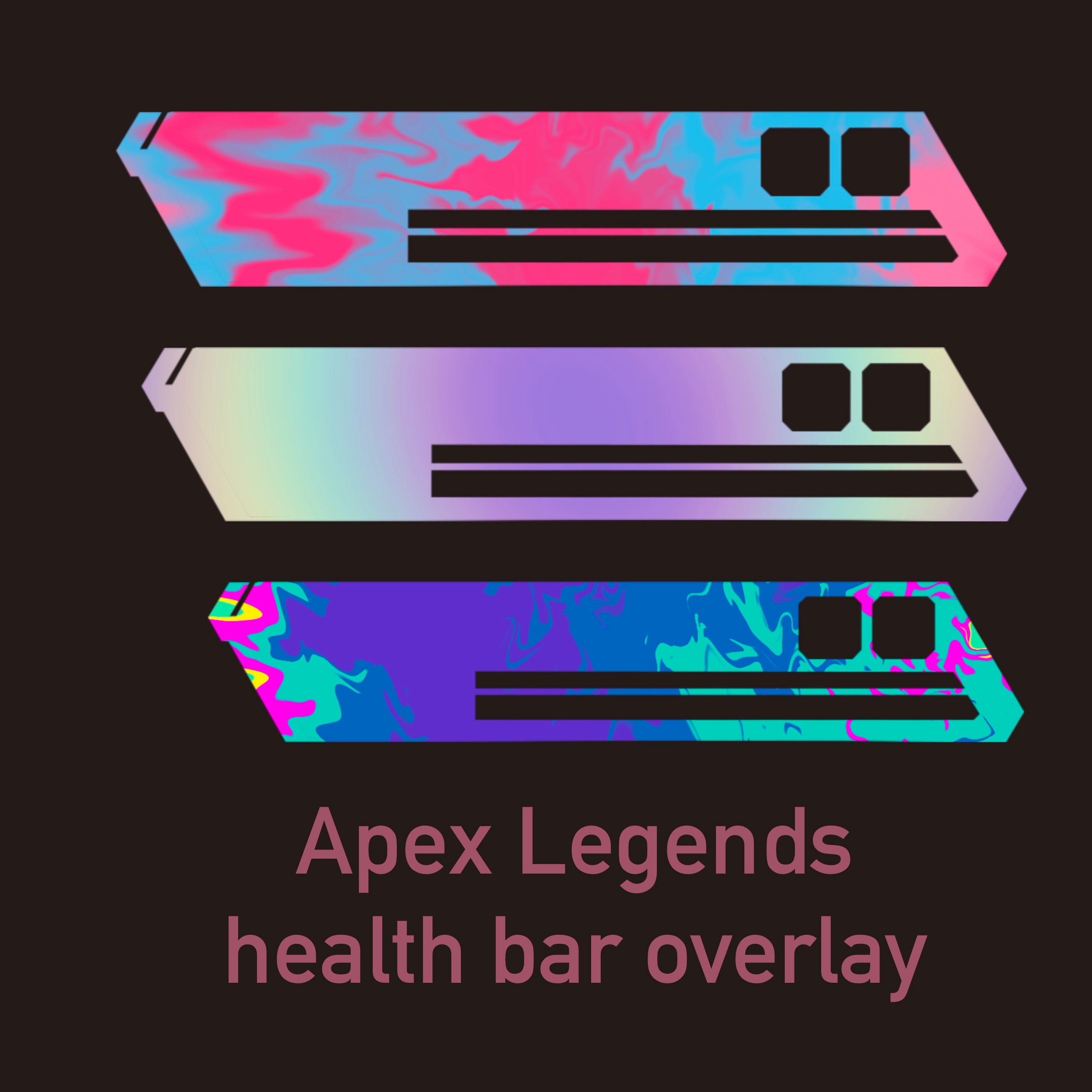 Berry Blast - Apex Health Bar Overlay for Streaming!! - Etsy