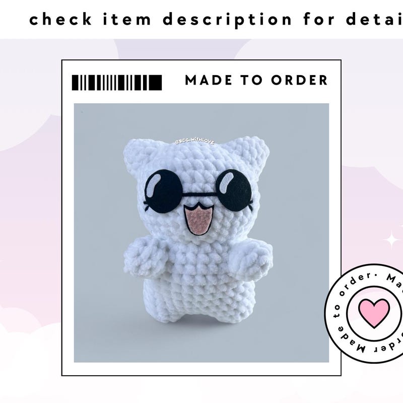 Gojo Satoru Cat Plush - Etsy