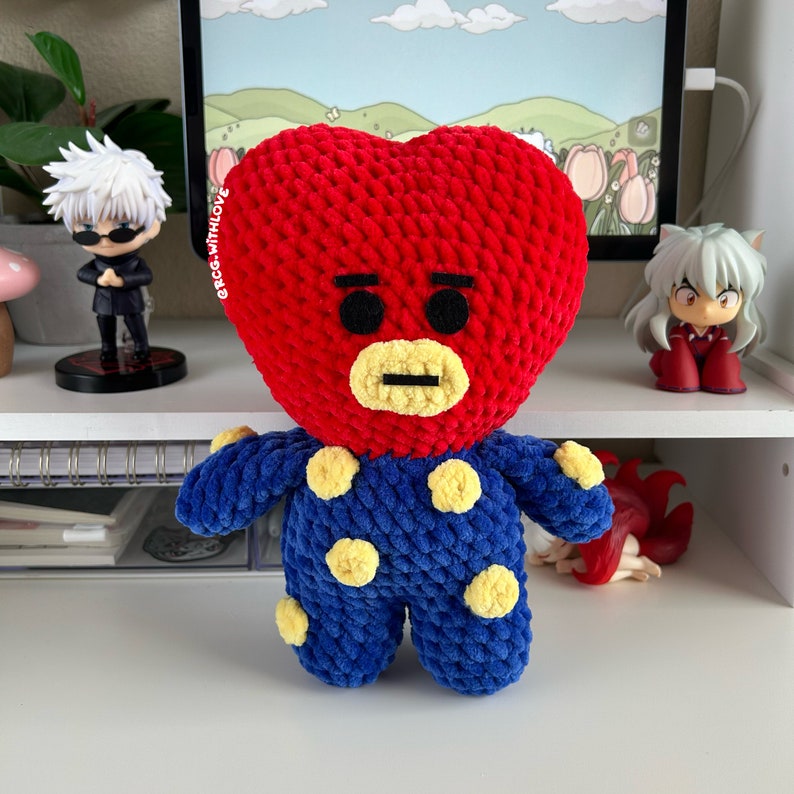 Kpop Group Characters Kpop Doll Handmade Amigurumi Plushie Kawaii ...