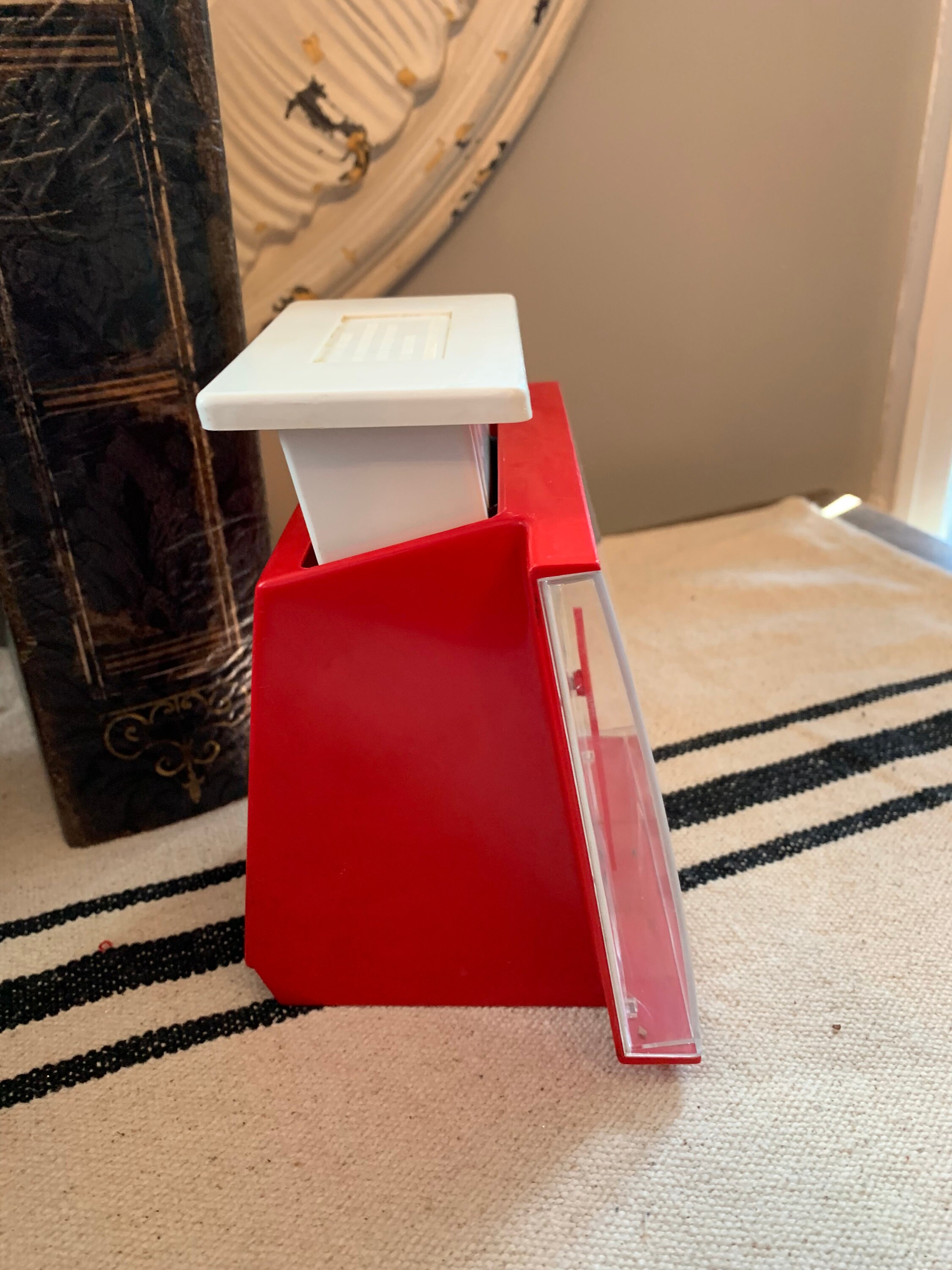 Vintage Waymaster 10 Lb Kitchen Scale, Red and White, Made in England ...