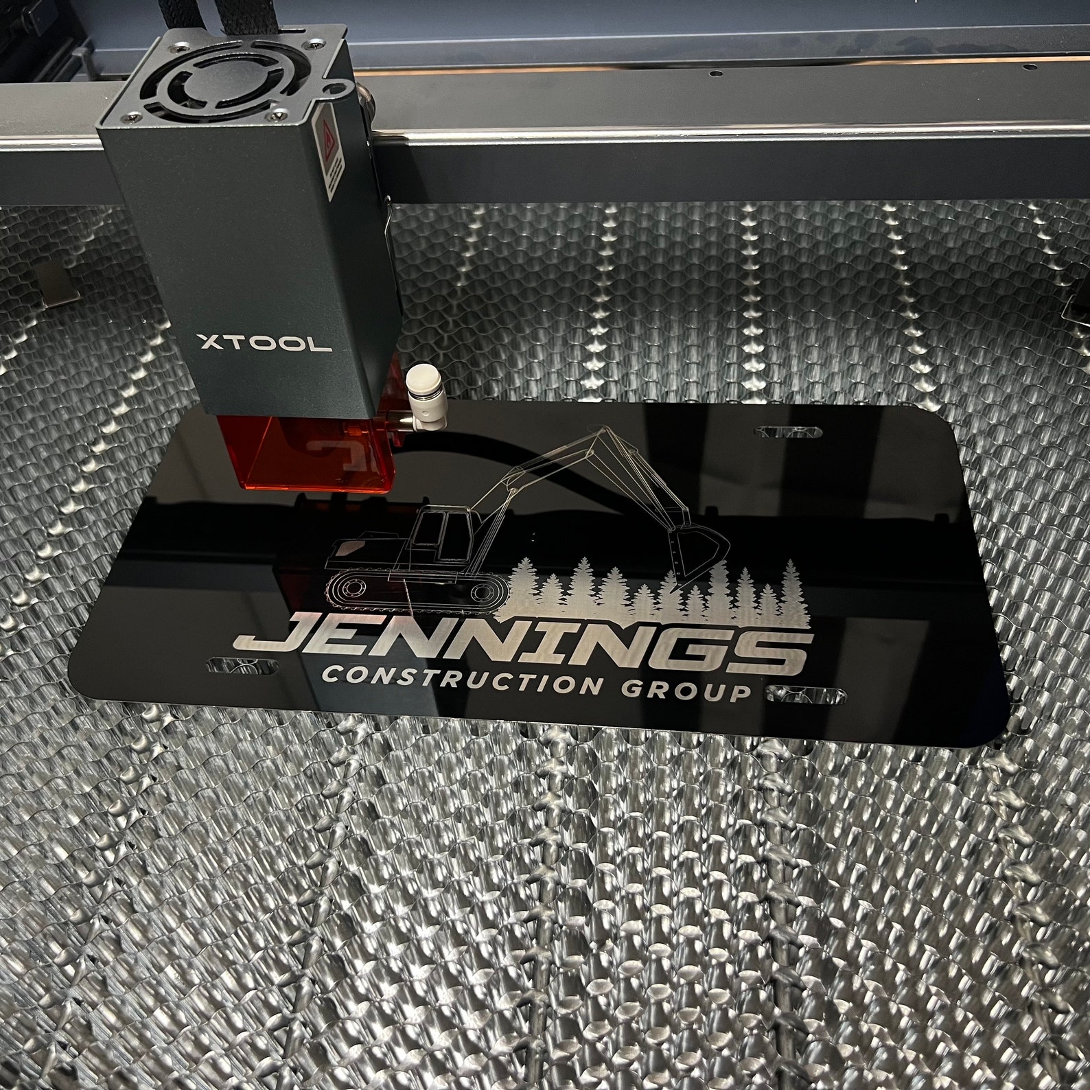 Custom License Plate Laser Engraved Vanity Plate, Custom Truck Plate ...