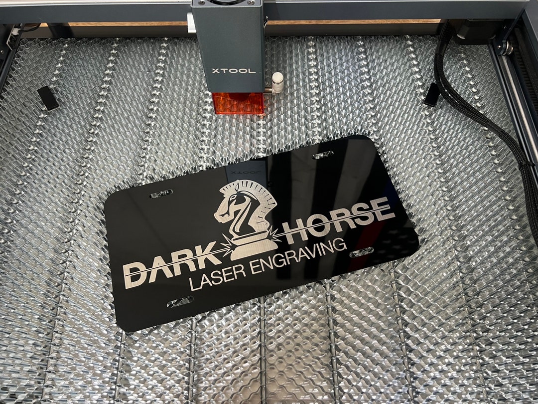 Custom License Plate - Laser Engraved Vanity Plate, Custom Truck Plate ...