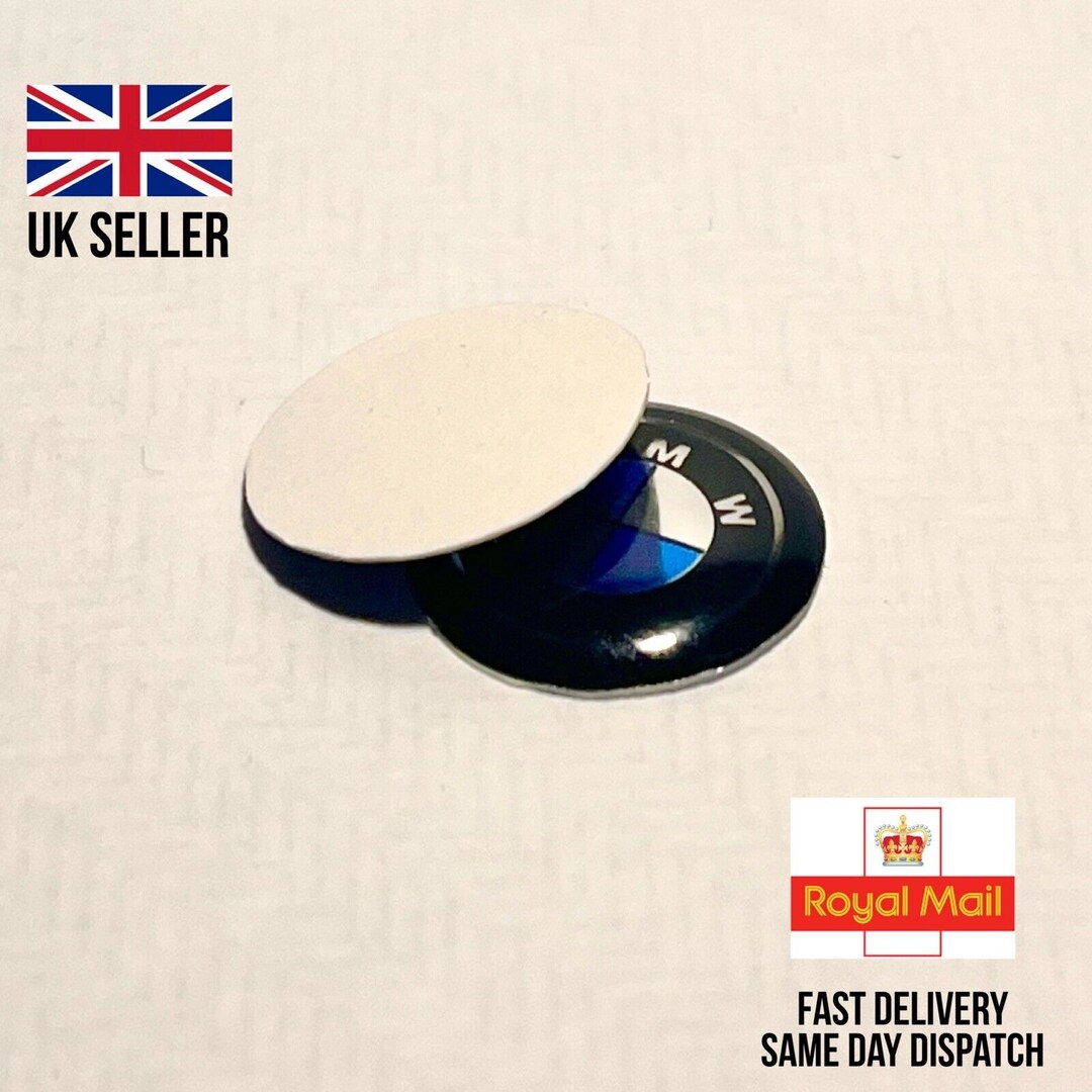 2x Crystal BMW Stickers Badges Emblems for Car Remote Key Fob 14mm - Etsy
