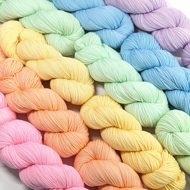 Rainbow Yarn - Etsy