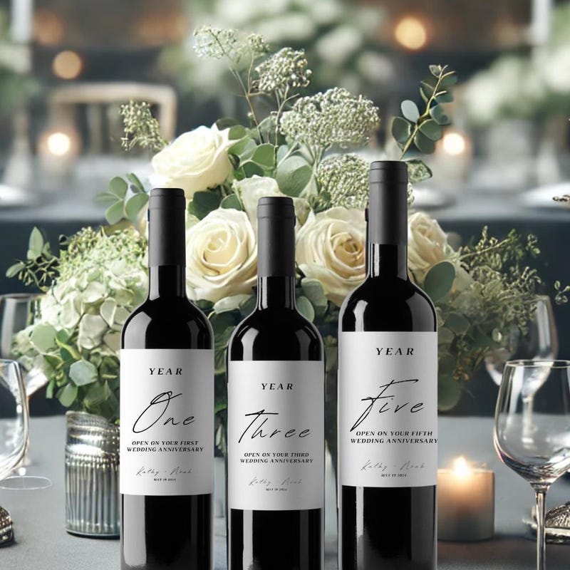 Custom Wine Labels - Etsy