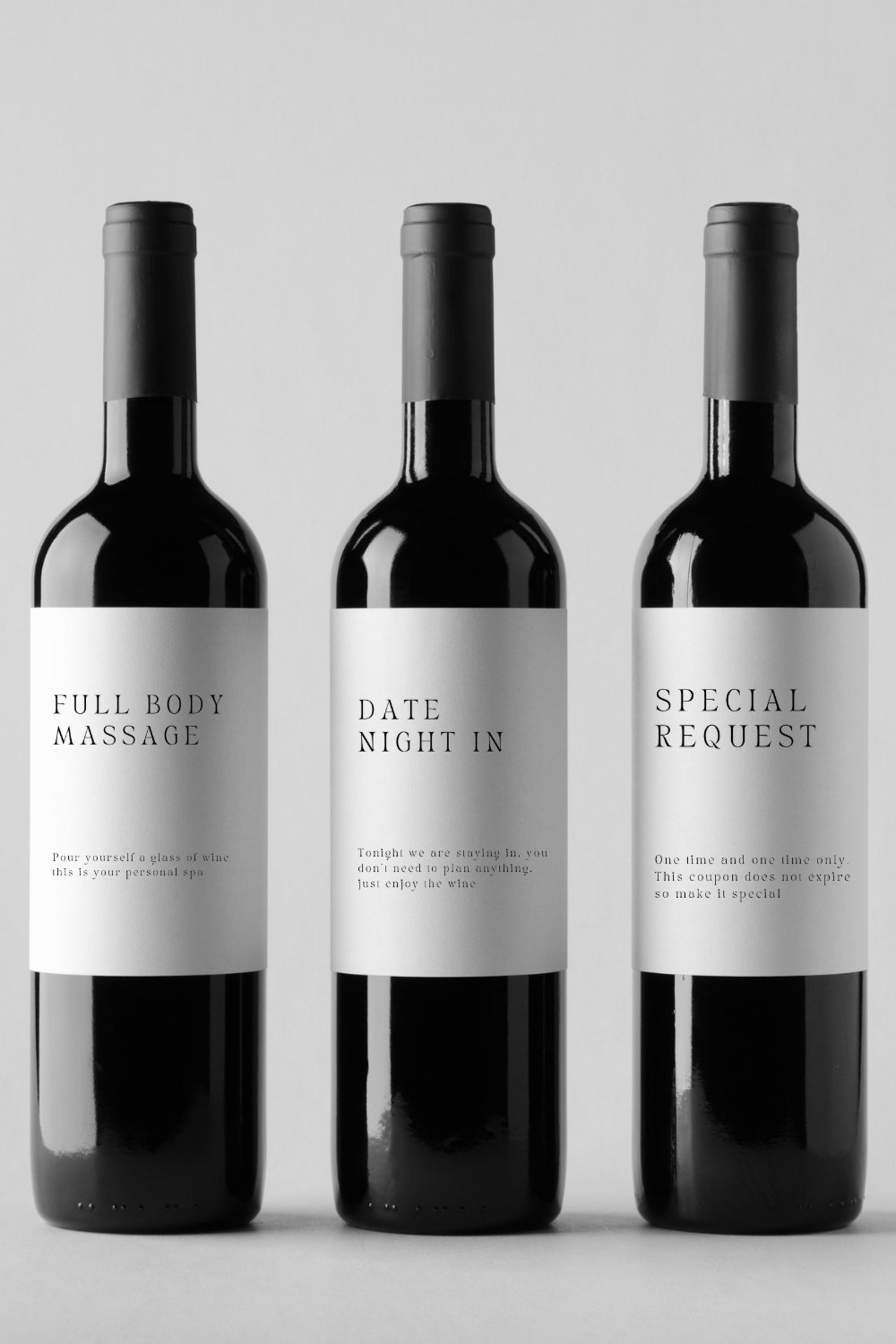 Date Night Wine Label Wine Label for Date Night Custom Wine Label - Etsy