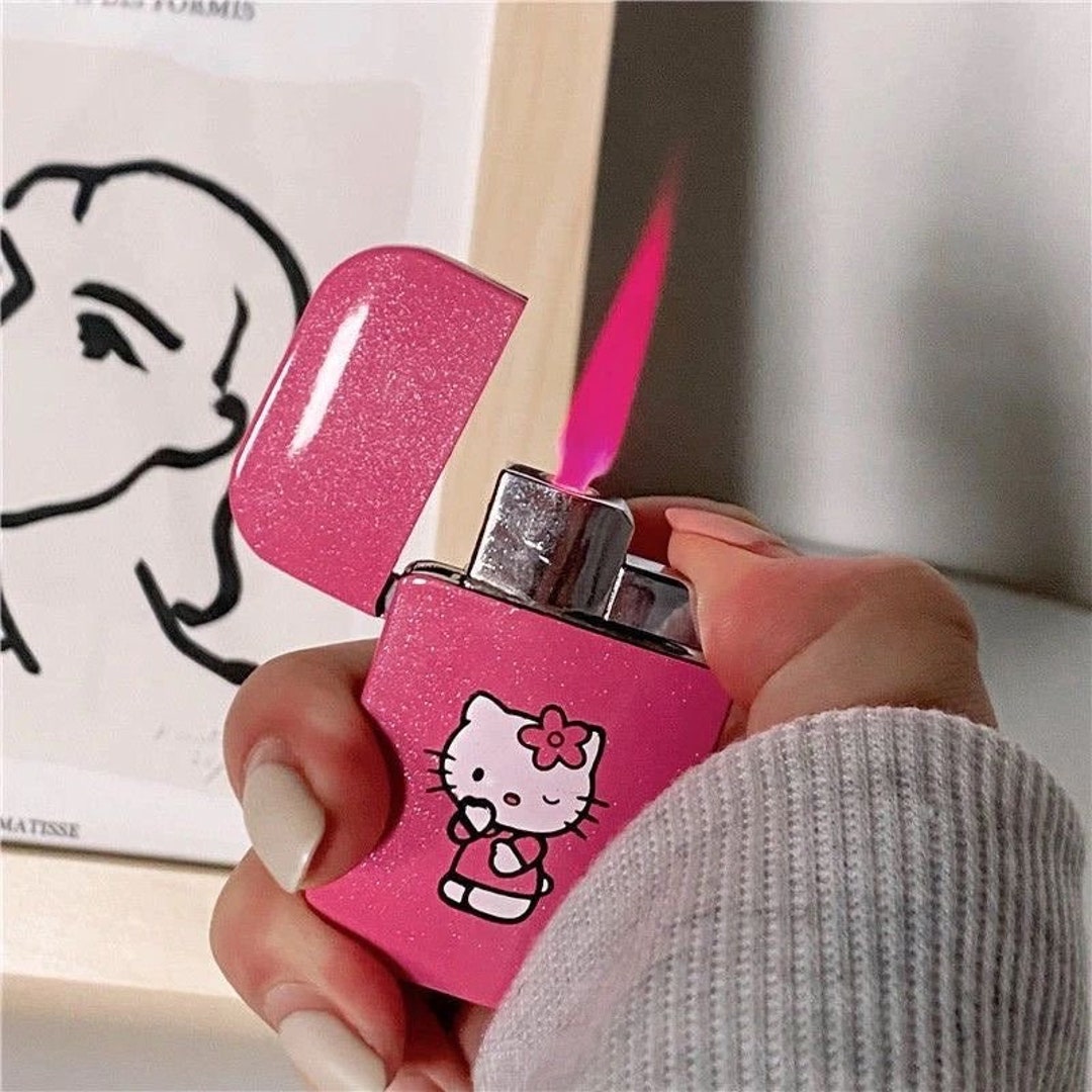 Hello Kitty PINK Flame Lighter - Etsy