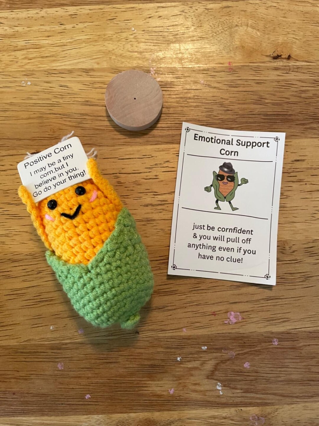 Mini Positive Corn Motivational Gift Cheer up Gift Mini Corn - Etsy