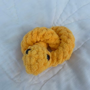 Customizable Crochet Mini Snake | Amigurumi Reptile | Handmade Stuffed ...