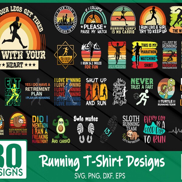 Running T Shirts - Etsy
