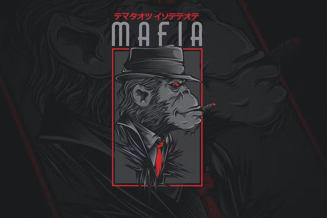 Mafia Monkey Digital Design | Eps - Ai - Png- Pdf File | Digital Delivery - Etsy