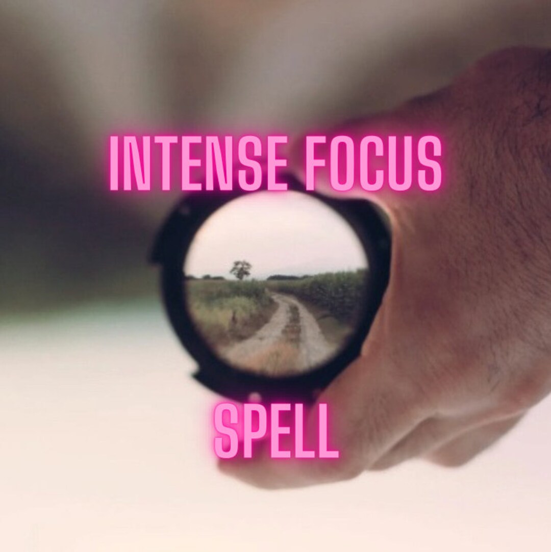 Focus Spell, Increase Focus & Drive, Dialled In, Locked In, Tunnel ...