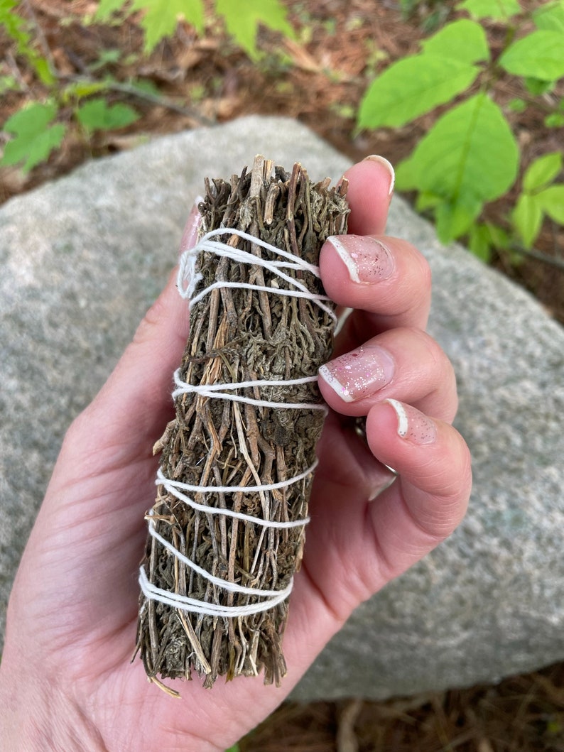 Mugwort Smoke Cleansing Bundles - Etsy