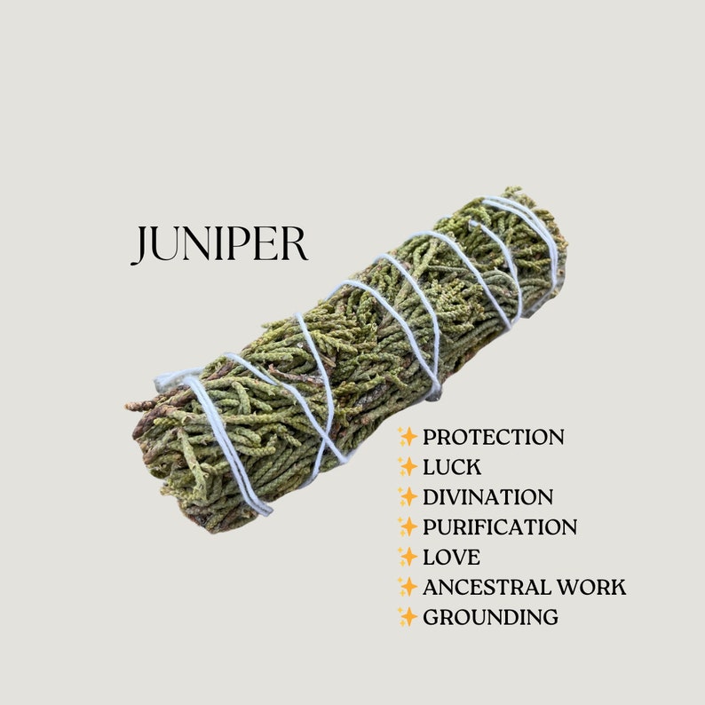 Juniper Smoke Cleansing Bundle - Etsy