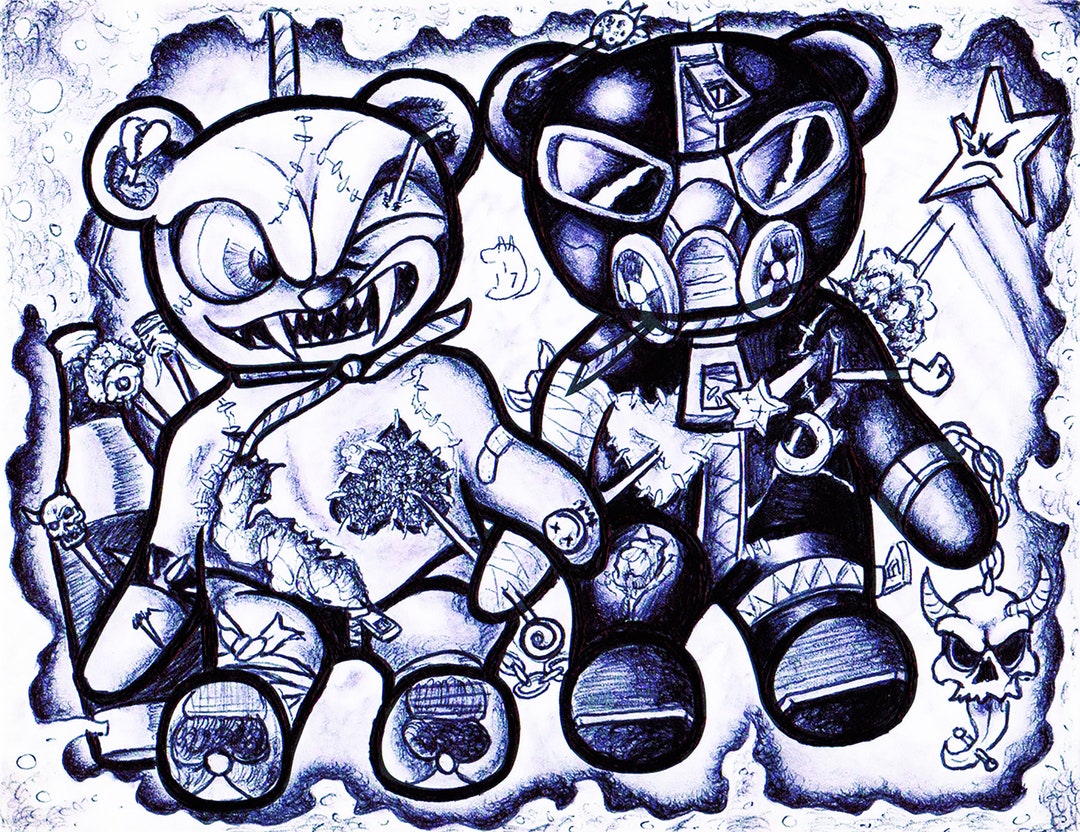 Toxic by Kytesketch Huge Coloring Poster - Etsy