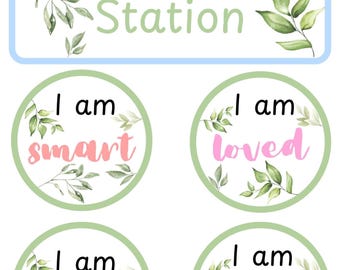 Affirmation Station: Eucalyptus Inspirational Affirmations for a Serene ...