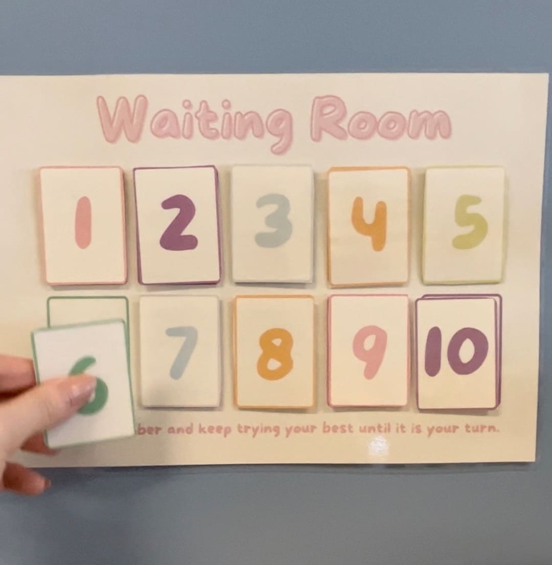 Printable Waiting Room Poster | Growth Mindset Motivation for Kids ...