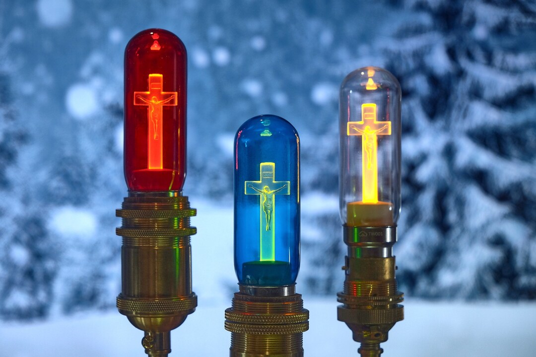 LED Bulb Crucifix, Bulb LED Crucifix E27religious Gift, Decoration ...