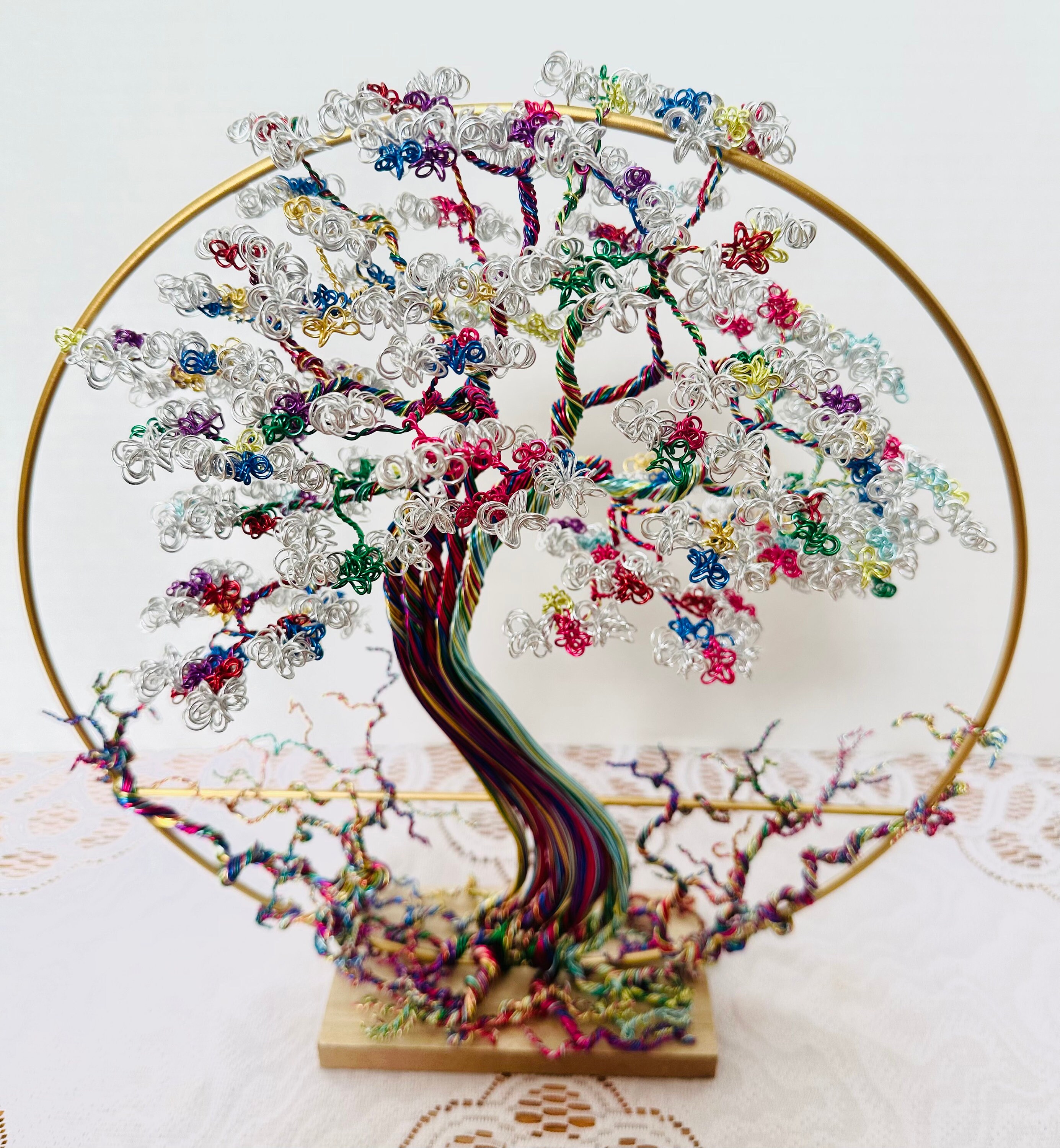 Wire Tree! Multicolored! - Etsy