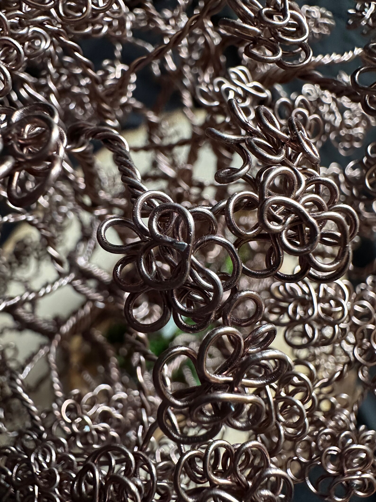 Beautiful Brown Wire Tree - Etsy