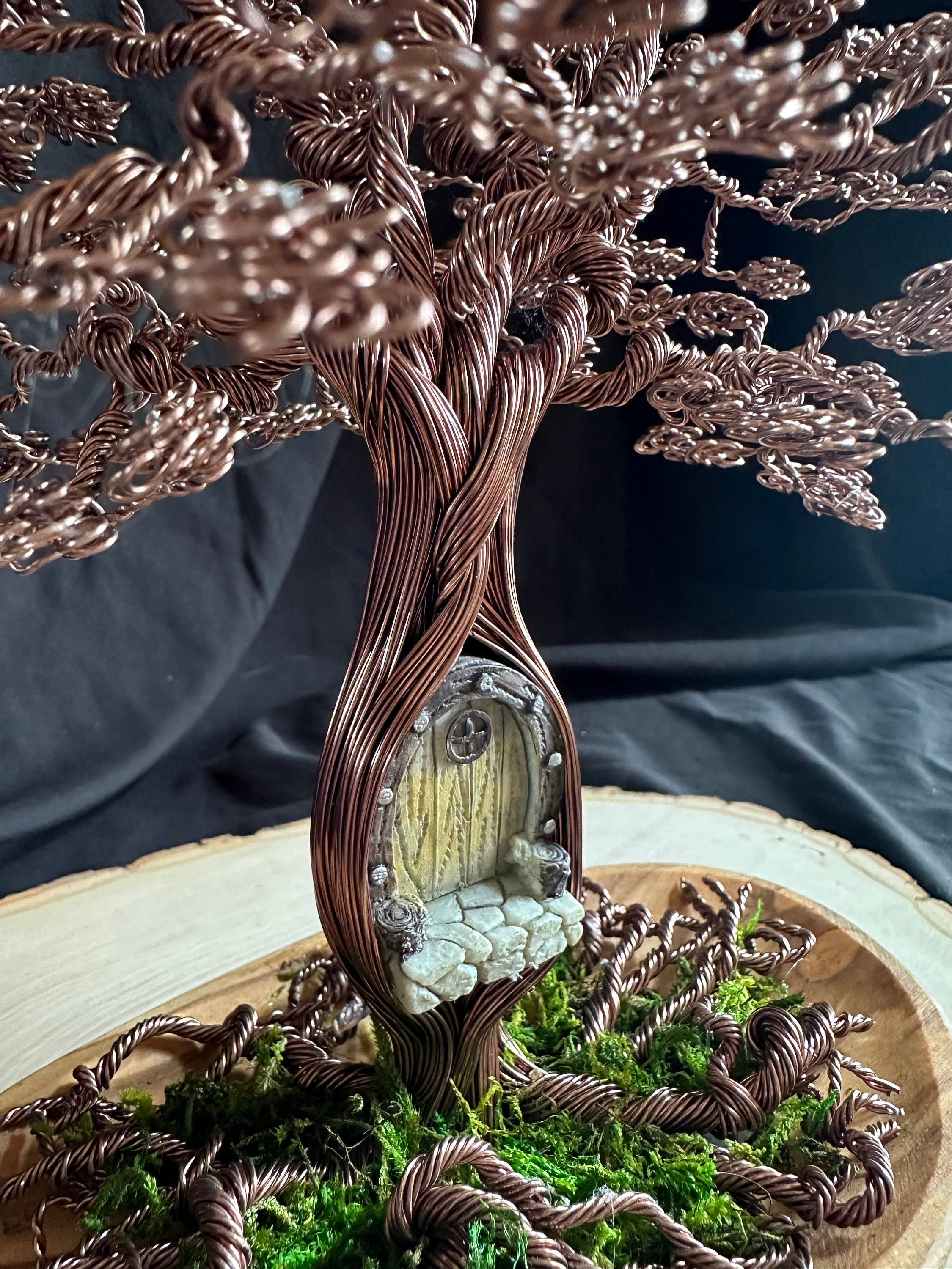 Beautiful Brown Wire Tree - Etsy