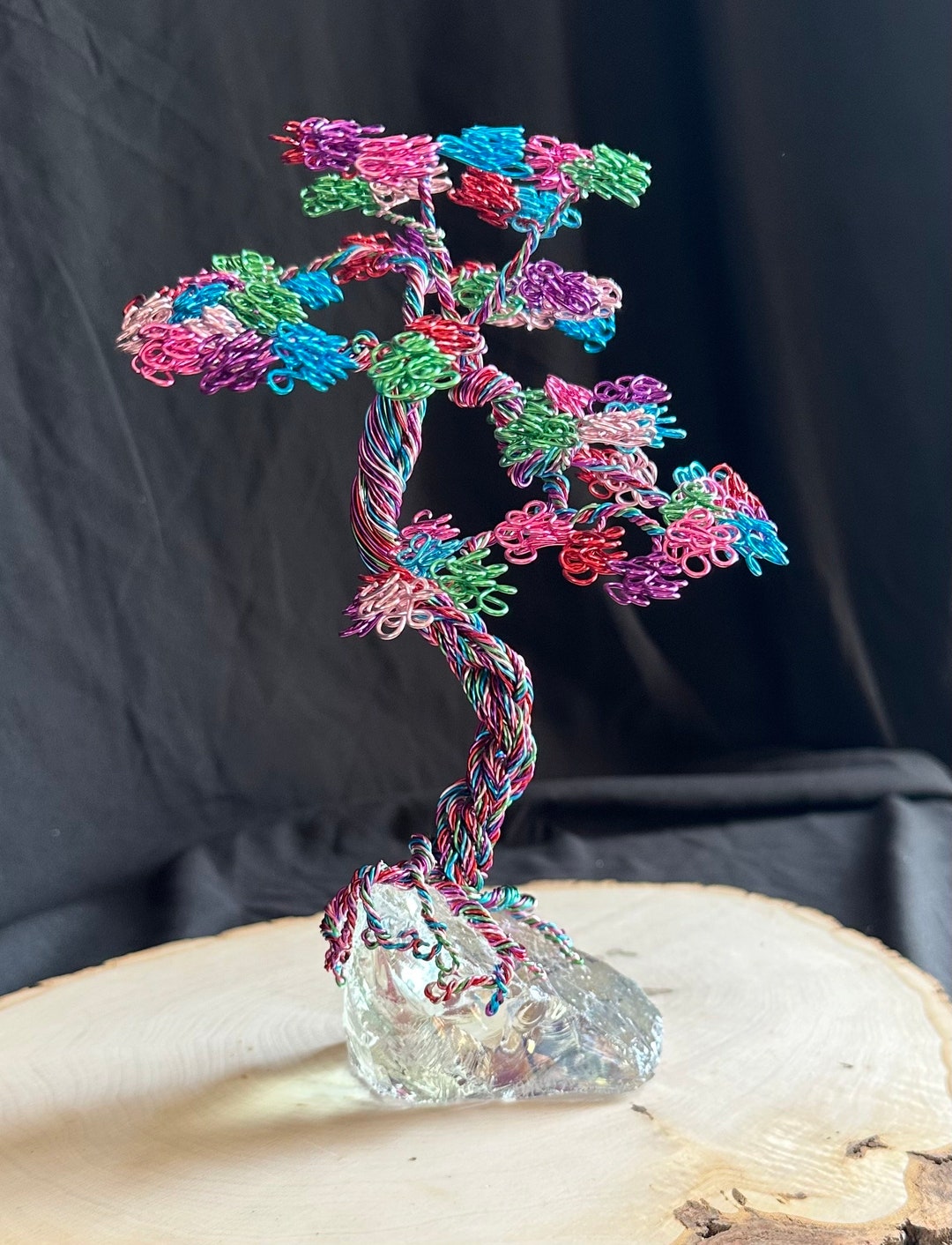 Multicolored Wire Tree - Etsy