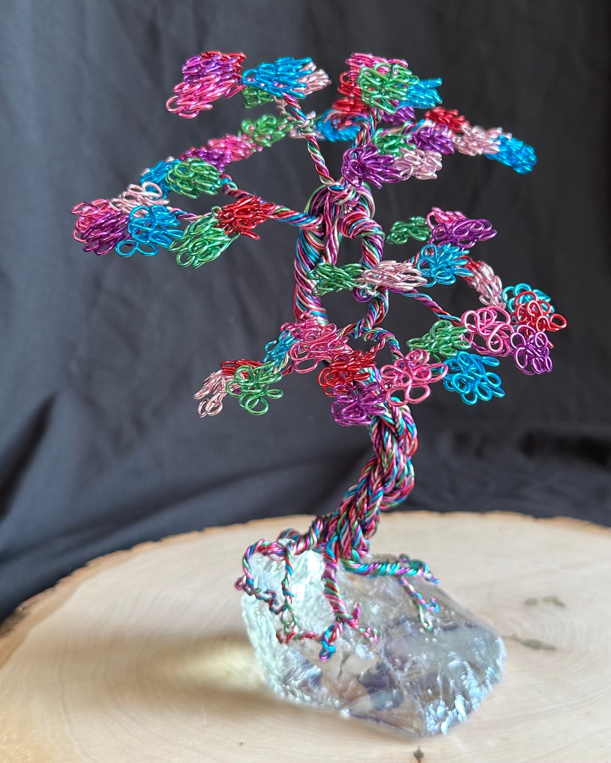Multicolored Wire Tree - Etsy