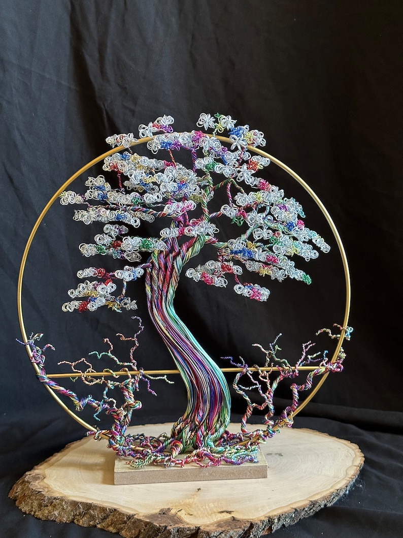 Wire Tree! Multicolored! - Etsy