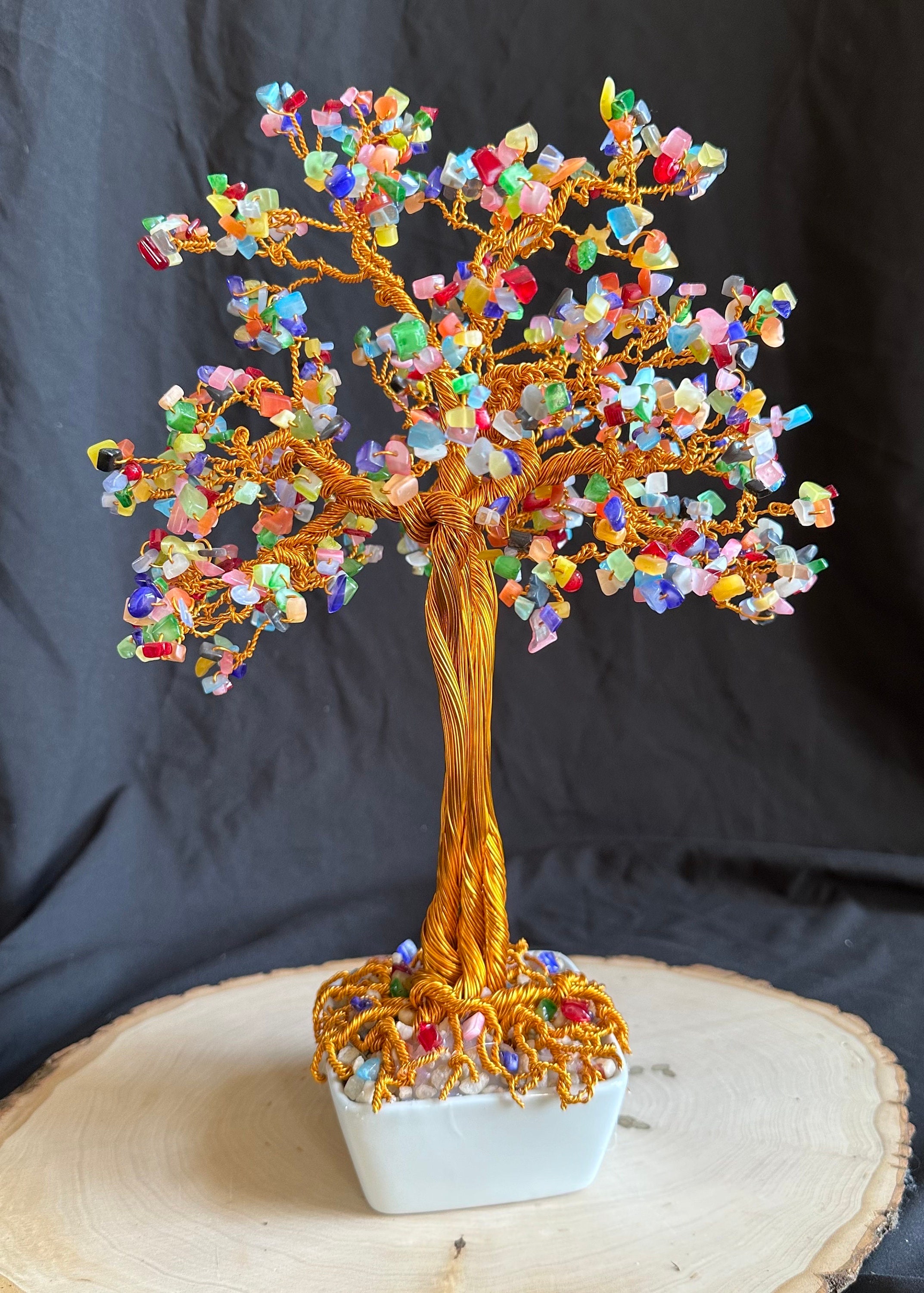Colorful Wire Tree - Etsy