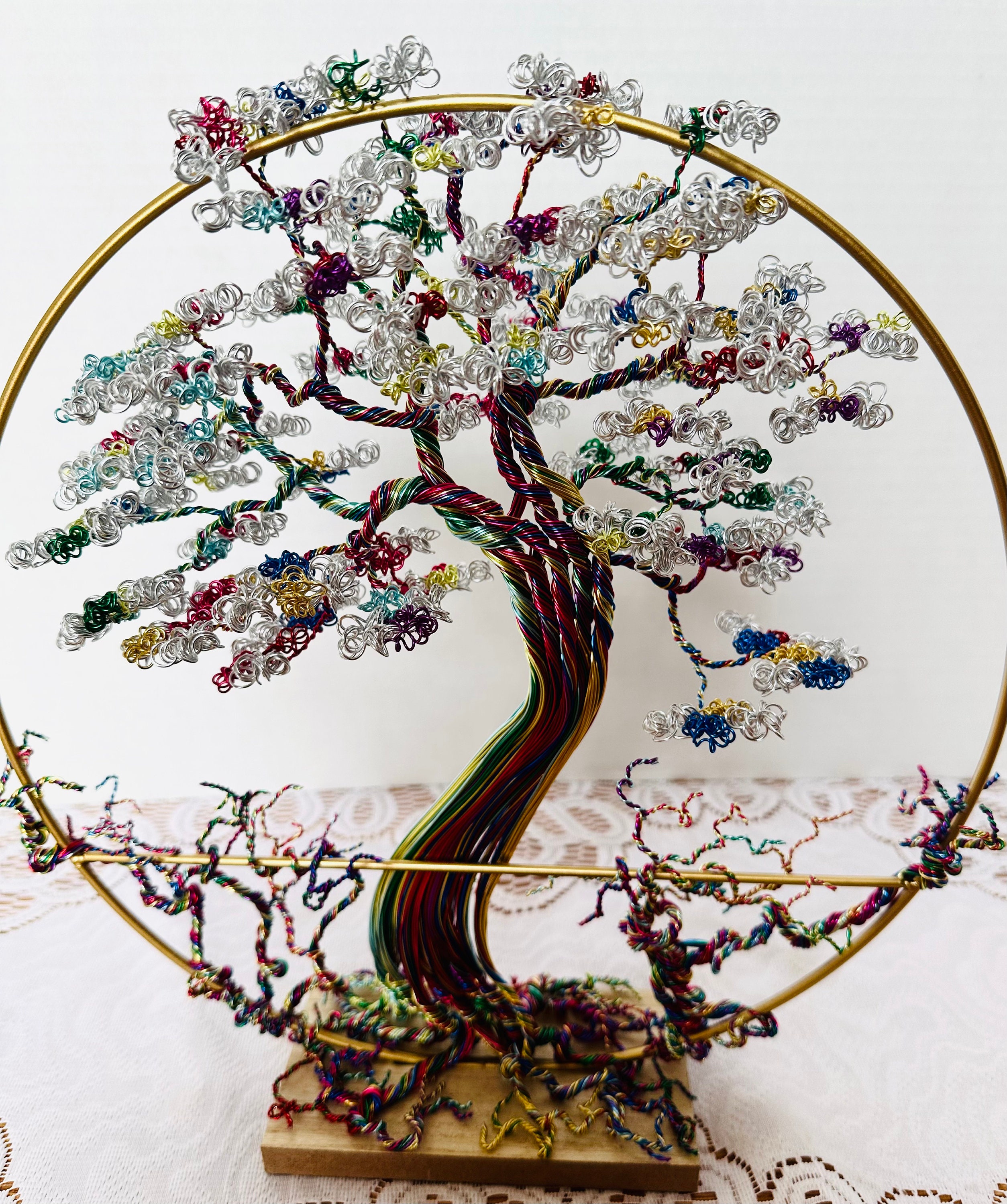 Wire Tree! Multicolored! - Etsy