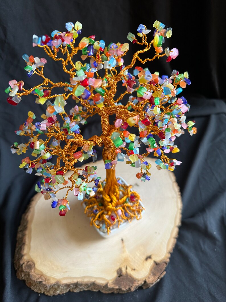 Colorful Wire Tree - Etsy