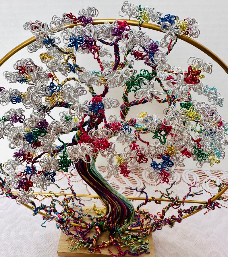 Wire Tree! Multicolored! - Etsy