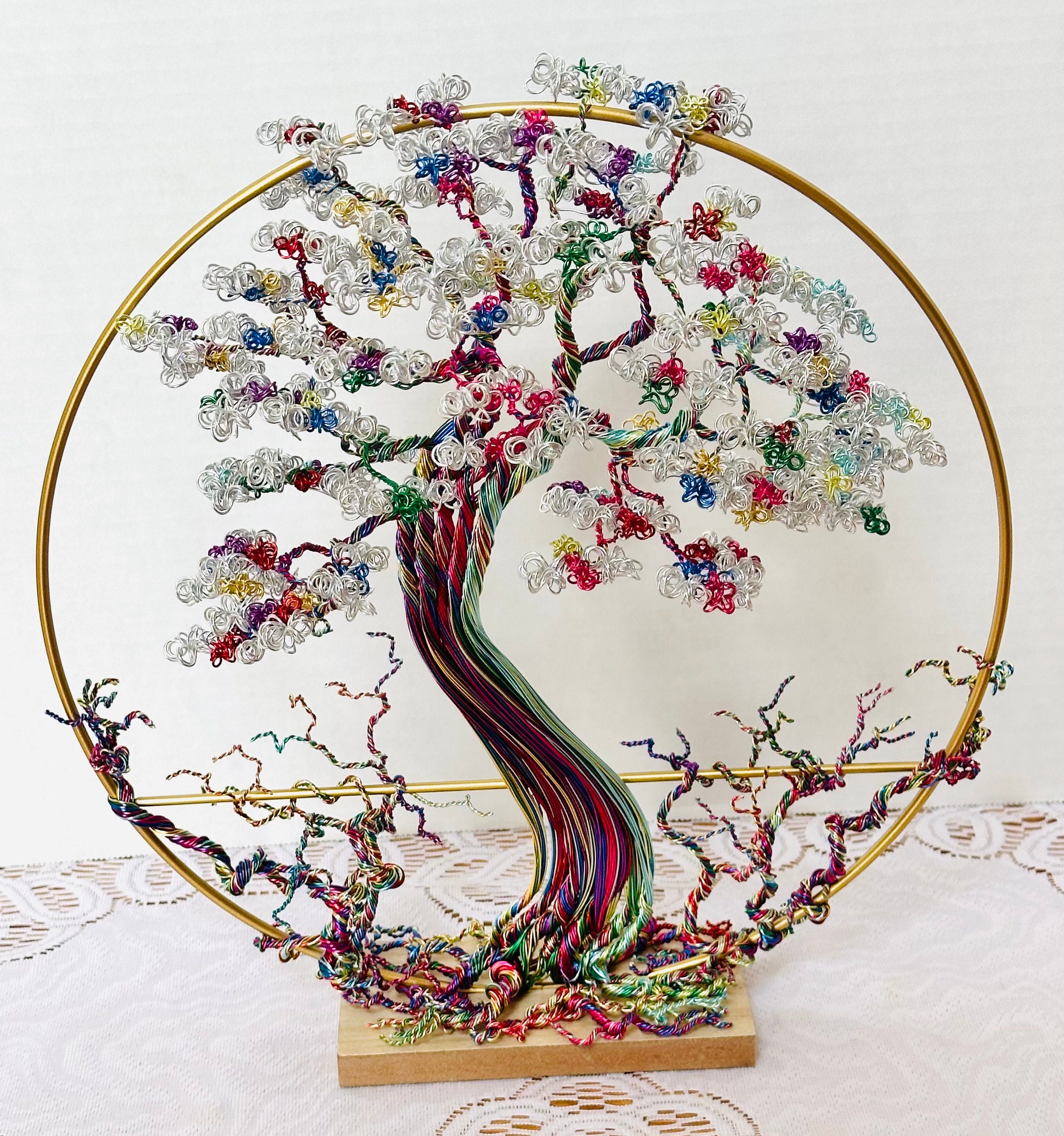 Wire Tree! Multicolored! - Etsy