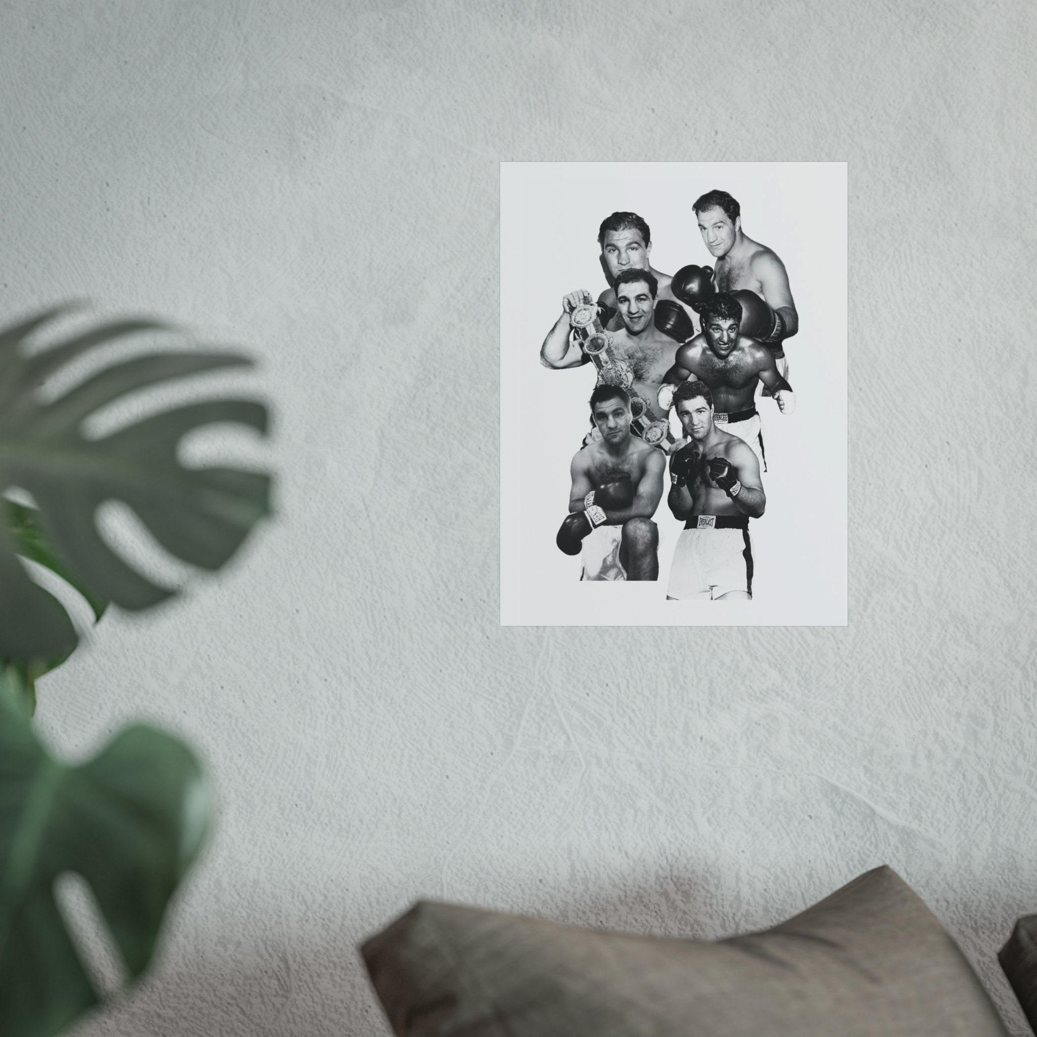 Rocky Marciano Boxing Poster B&W - Etsy