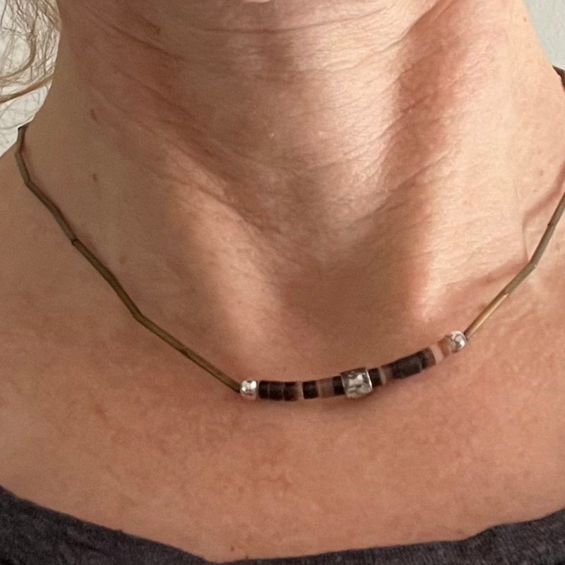 Metal Choker - Etsy