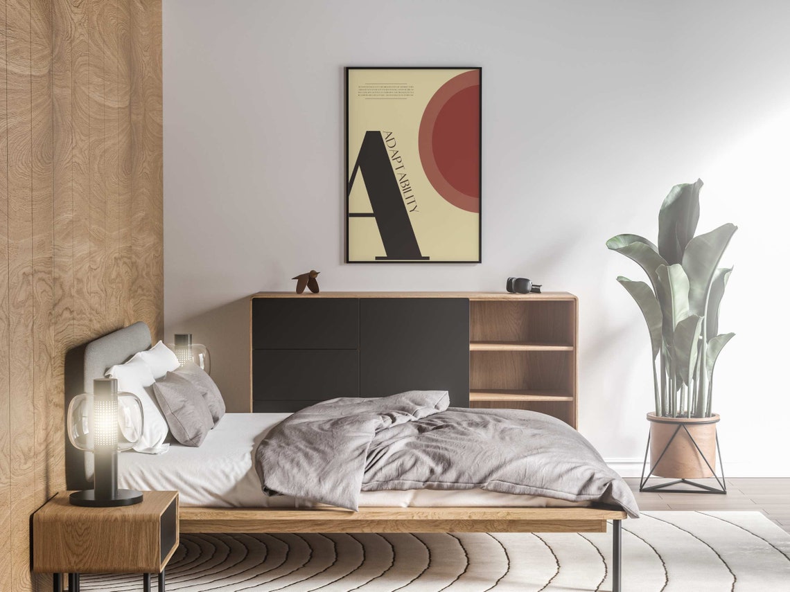 Motivational Adaptability Poster, Adaptability Poster, Minimalist ...