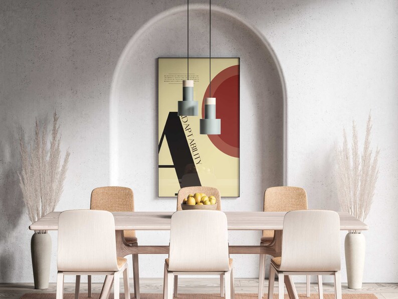 Motivational Adaptability Poster, Adaptability Poster, Minimalist ...