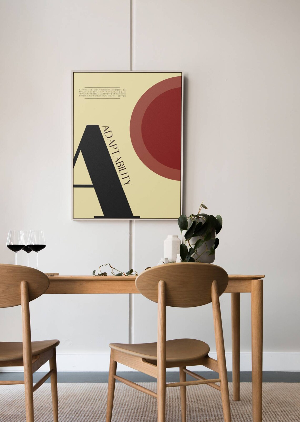 Motivational Adaptability Poster, Adaptability Poster, Minimalist ...