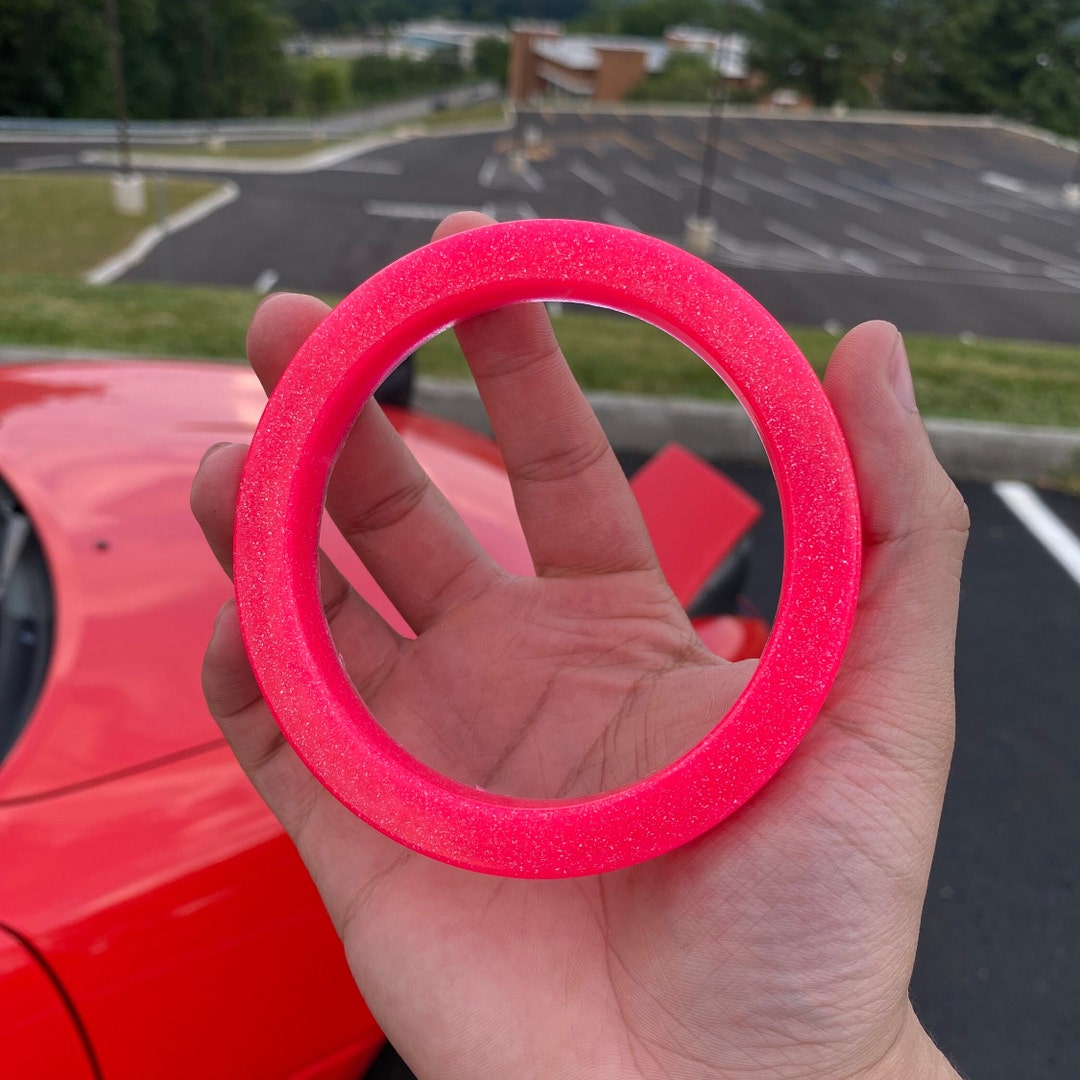 Pink Diamond Dust Tsurikawa Ring Handmade JDM Kawaii Car - Etsy