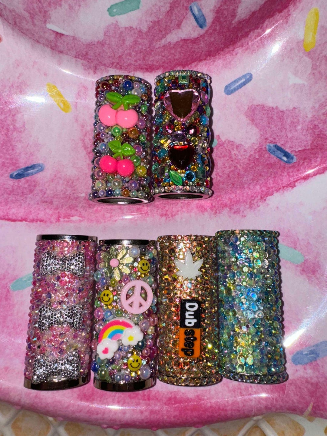 Rhinestone Lighter Covers | Reusable | Bedazzled Lighter Covers ...