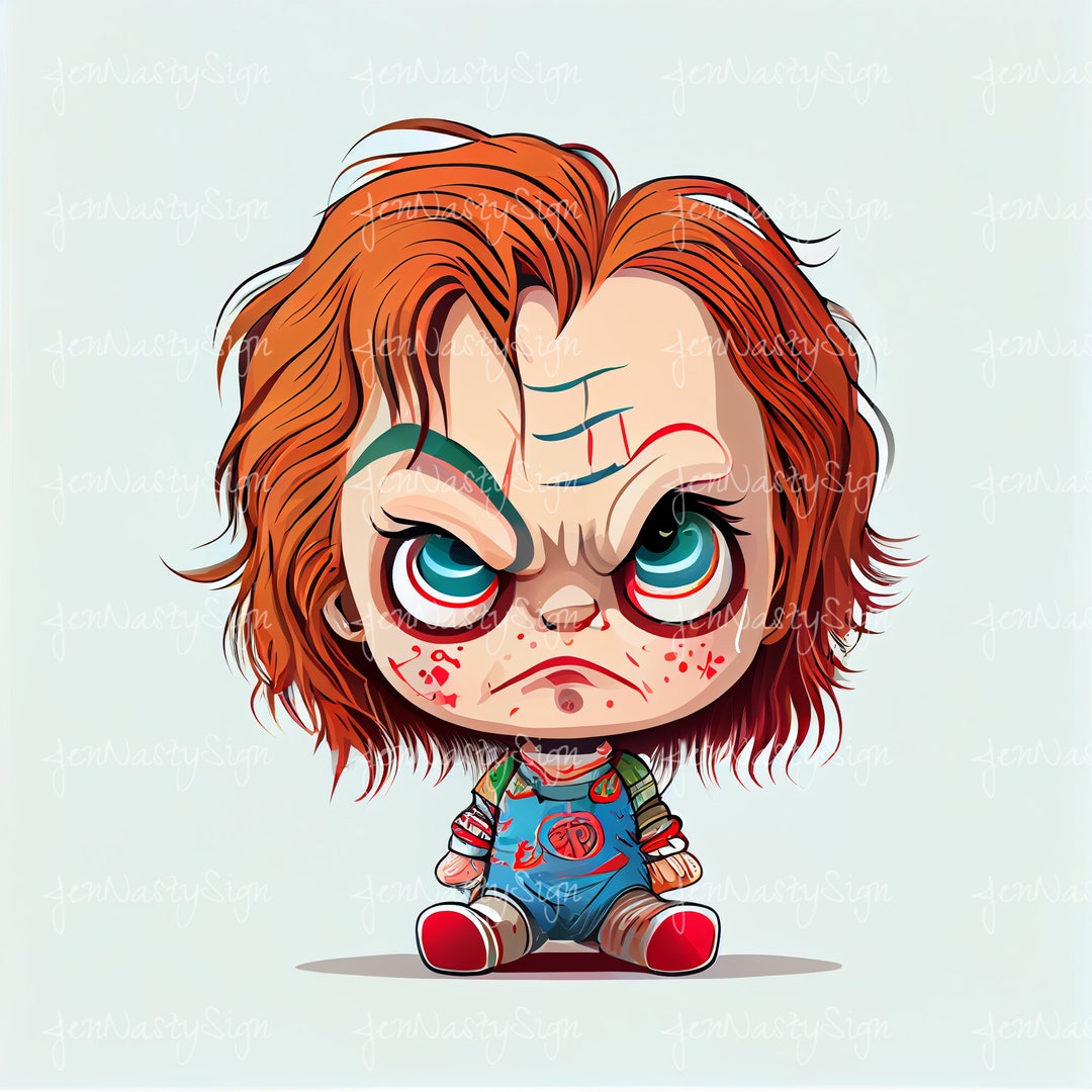 Chucky PNG Colorful Chucky Horror Sublimation for Shirts Art Mugs ...