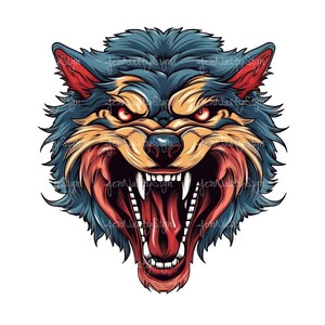 Wolf PNG Hand Drawn Wolf Breed PNG Wolf Portrait PNG Wolf Graphic ...