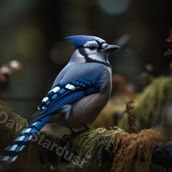 Blue Jay Wings - Etsy