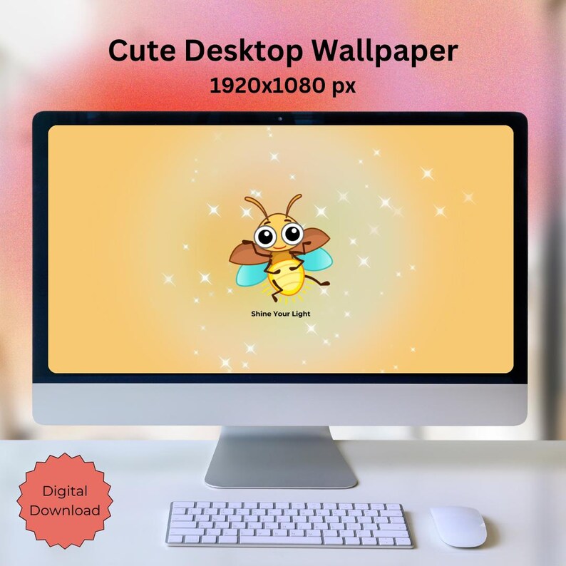 Cute Firefly Desktop Wallpaper 5 Pack, Inspirational Computer ...